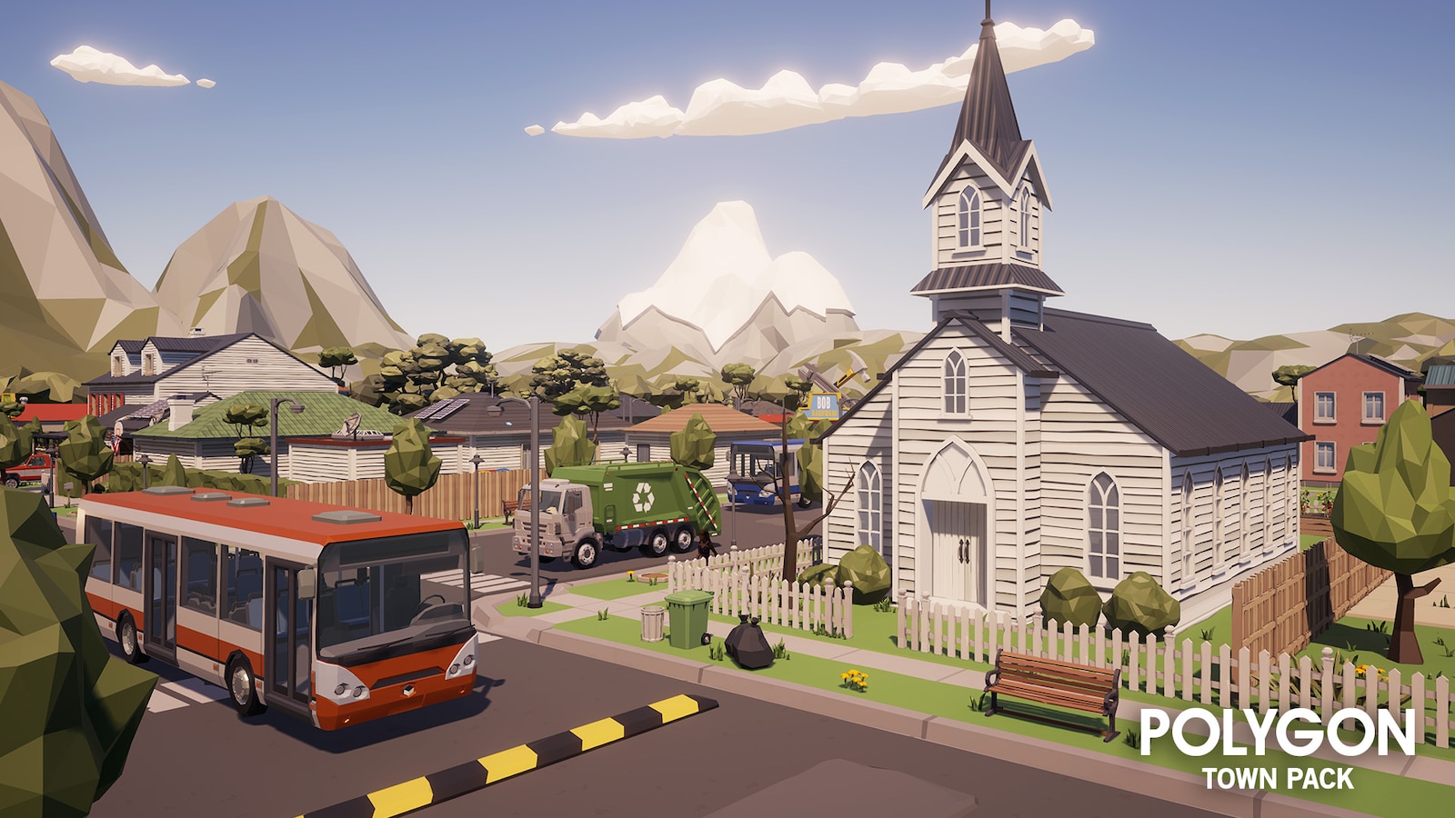 POLYGON - Town Pack in Environments - UE Marketplace